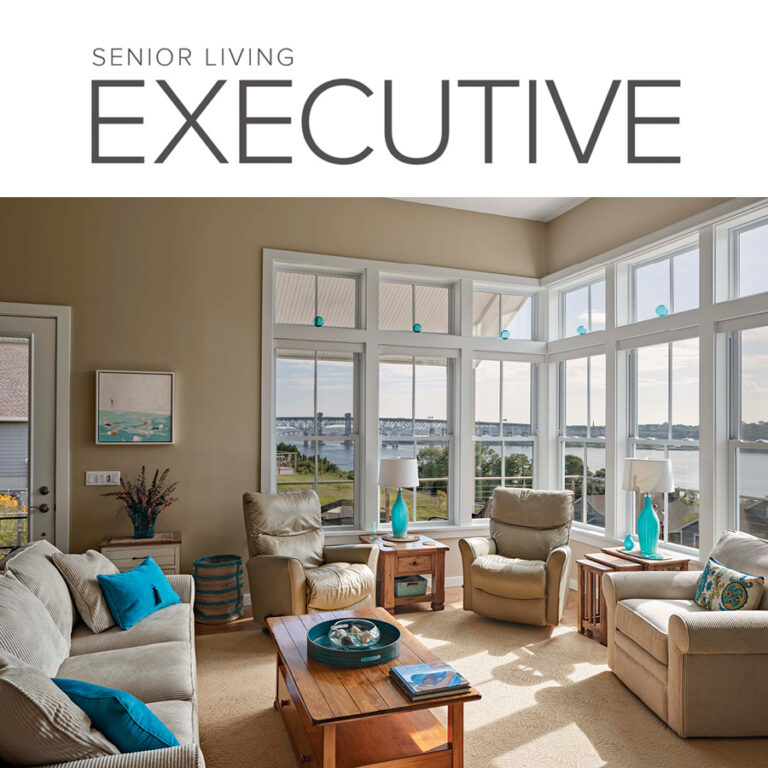 SENIOR LIVING EXECUTIVE MAGAZINE FEATURES AMENTA EMMA PRINCIPAL MYLES BROWN – Amenta Emma Architects