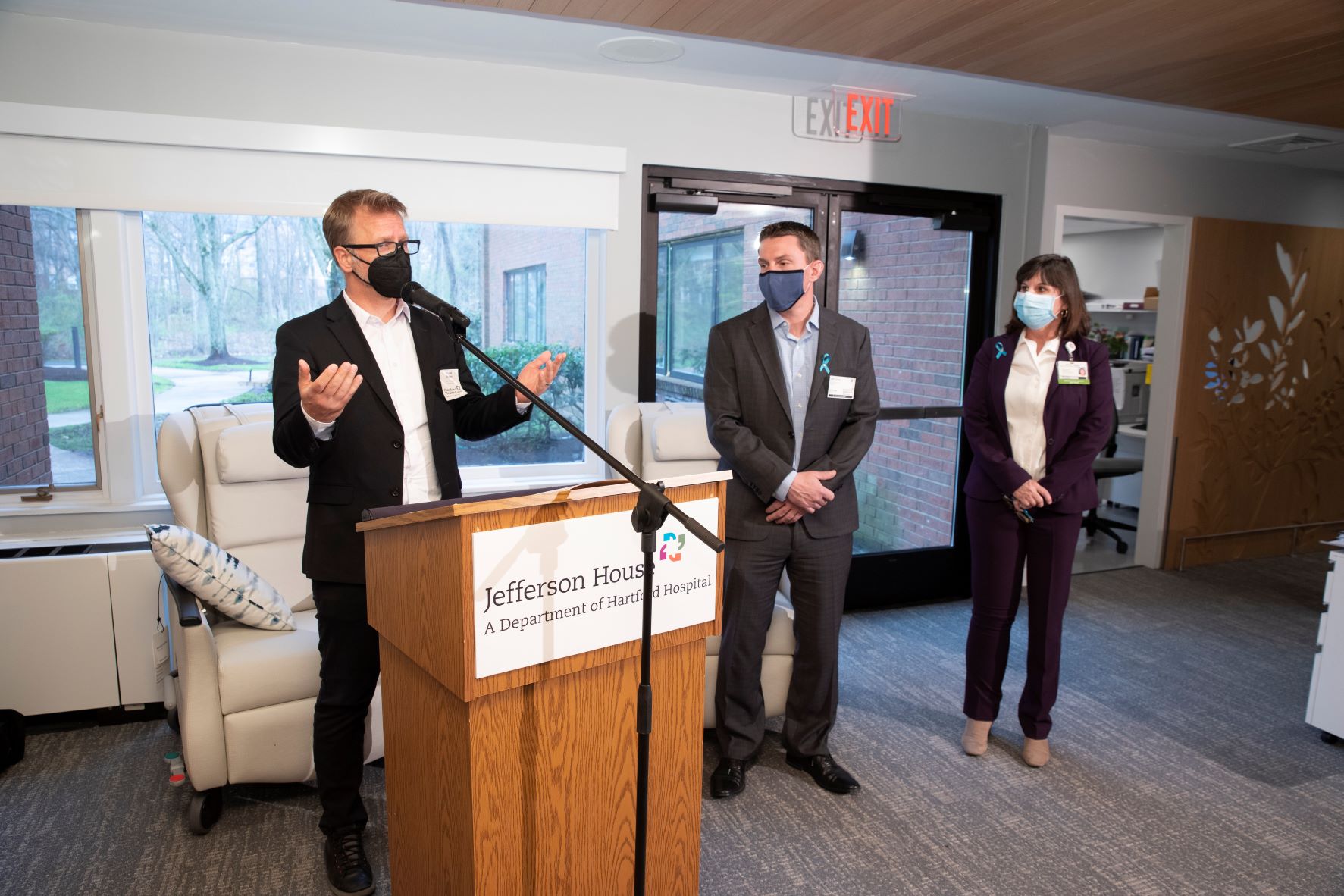 Ribbon Cutting for Hartford HealthCare’s Jefferson House – Amenta Emma Architects